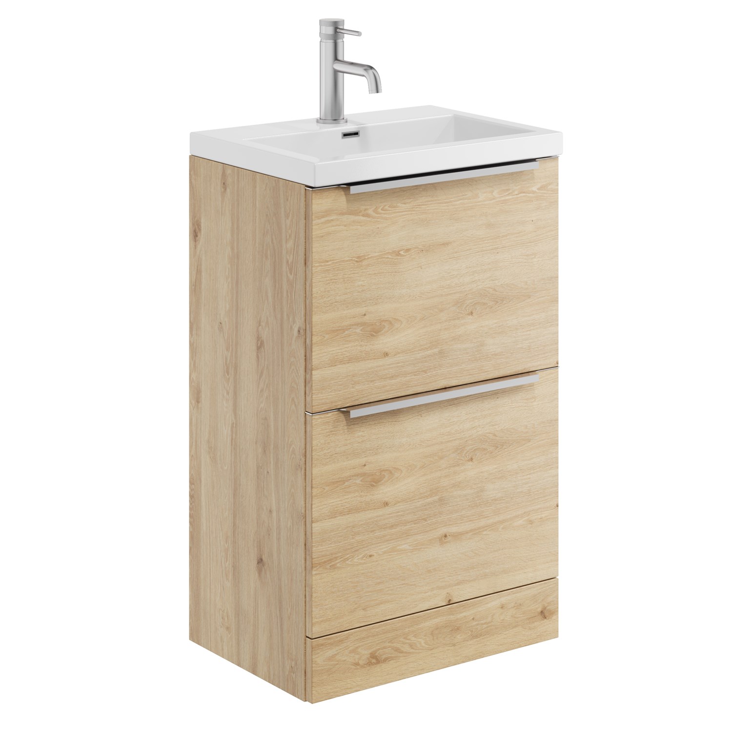 Freddie 500mm Floorstanding Vanity Unit & Basin | Drench